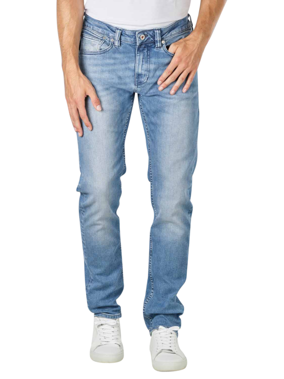 Kuyichi Nick Straight Jeans Straight Fit in Mittelblau | JEANS.CH