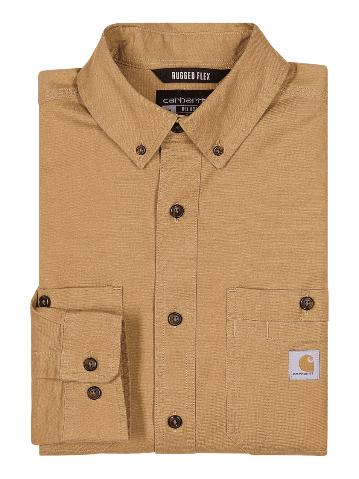 Carhartt Rugged Flex Shirt Relaxed Fit Canvas Long Sleeve | JEANS.CH