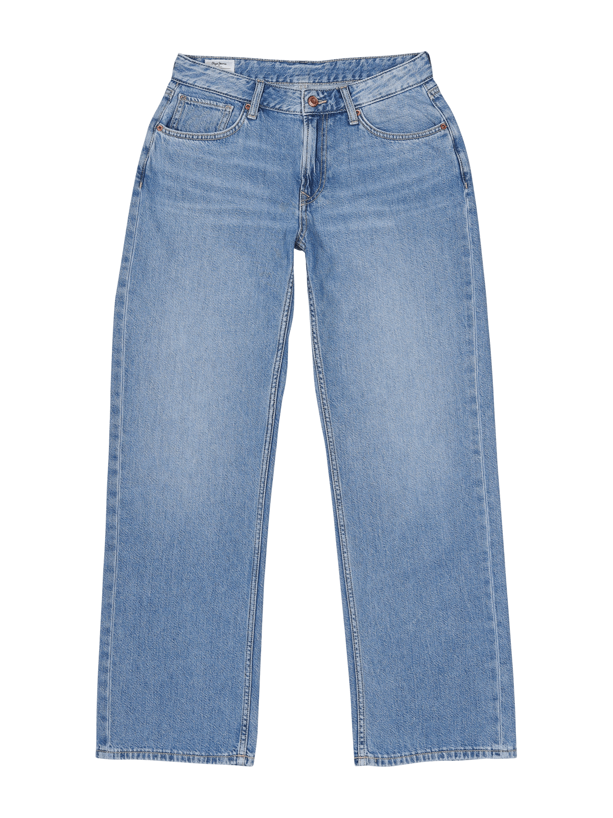 Pepe Jeans Nicky Jeans Relaxed Fit in Hellblau | JEANS.CH